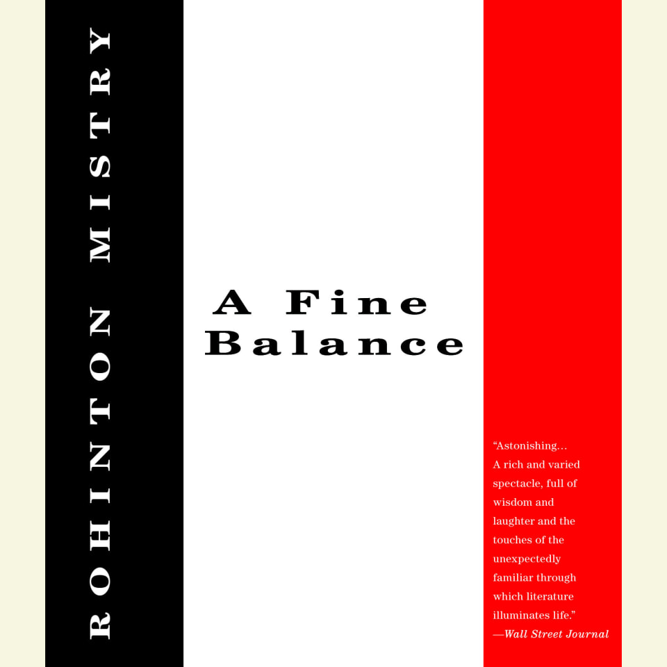 A Fine Balance (Abridged) by Rohinton Mistry - Audiobook
