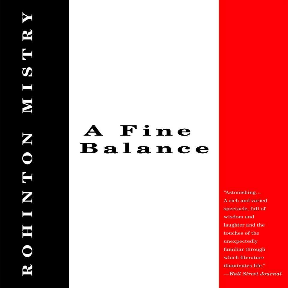 A Fine Balance by Rohinton Mistry - Audiobook