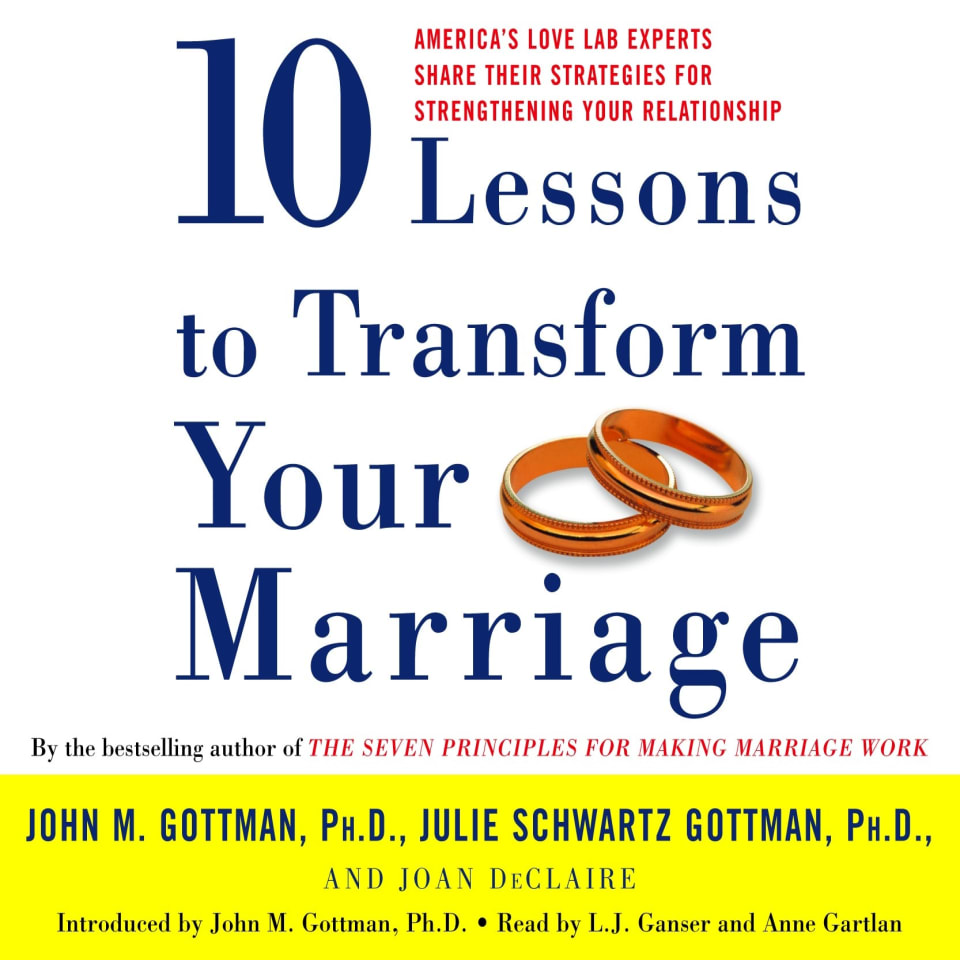 Ten Lessons To Transform Your Marriage by John Gottman - Audiobook