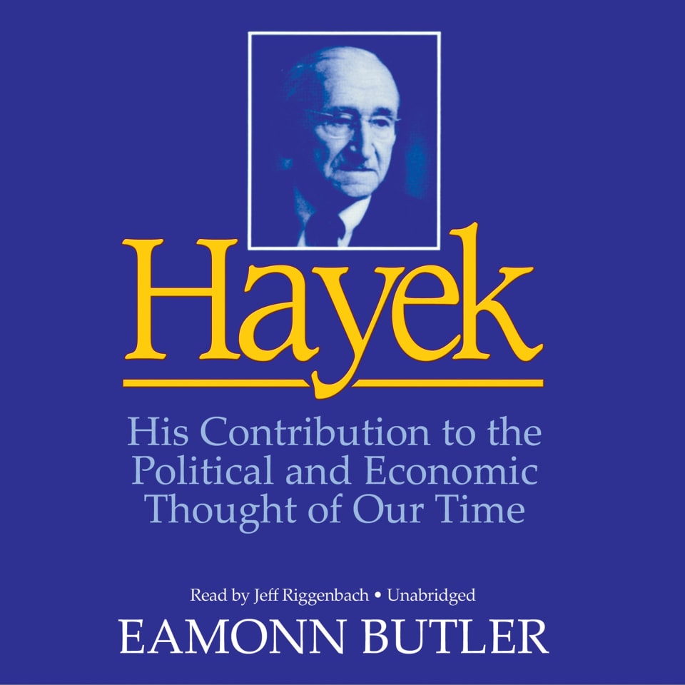 Hayek by Eamonn Butler - Audiobook