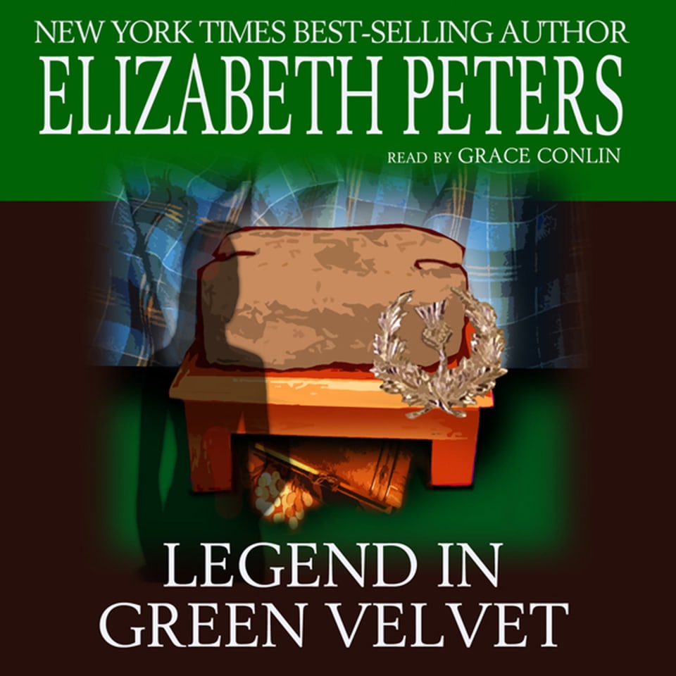 Legend in Green Velvet by Elizabeth Peters - Audiobook