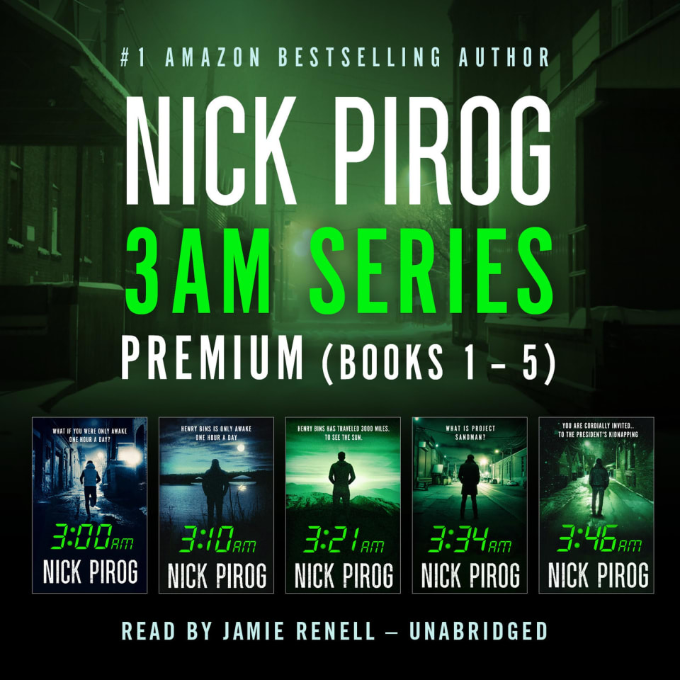 3 a.m. Premium: Books 1–5 by Nick Pirog - Audiobook