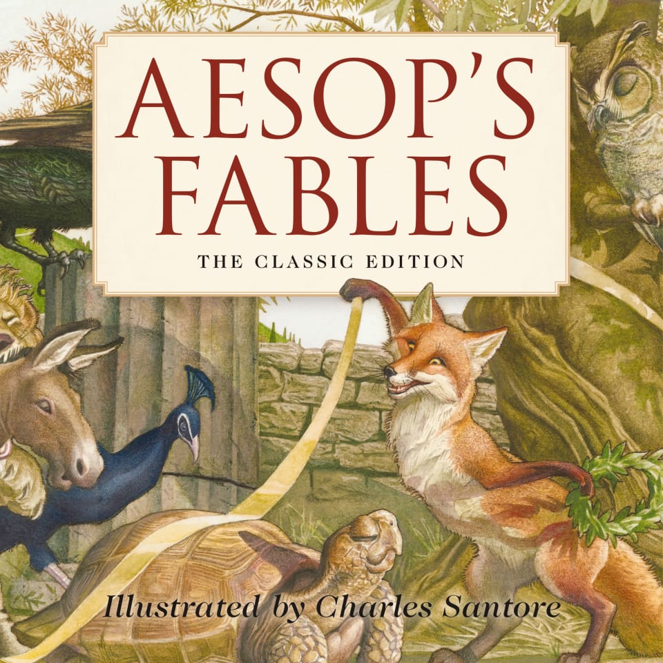 Aesop's Fables by Aesop & Charles Santore - Audiobook