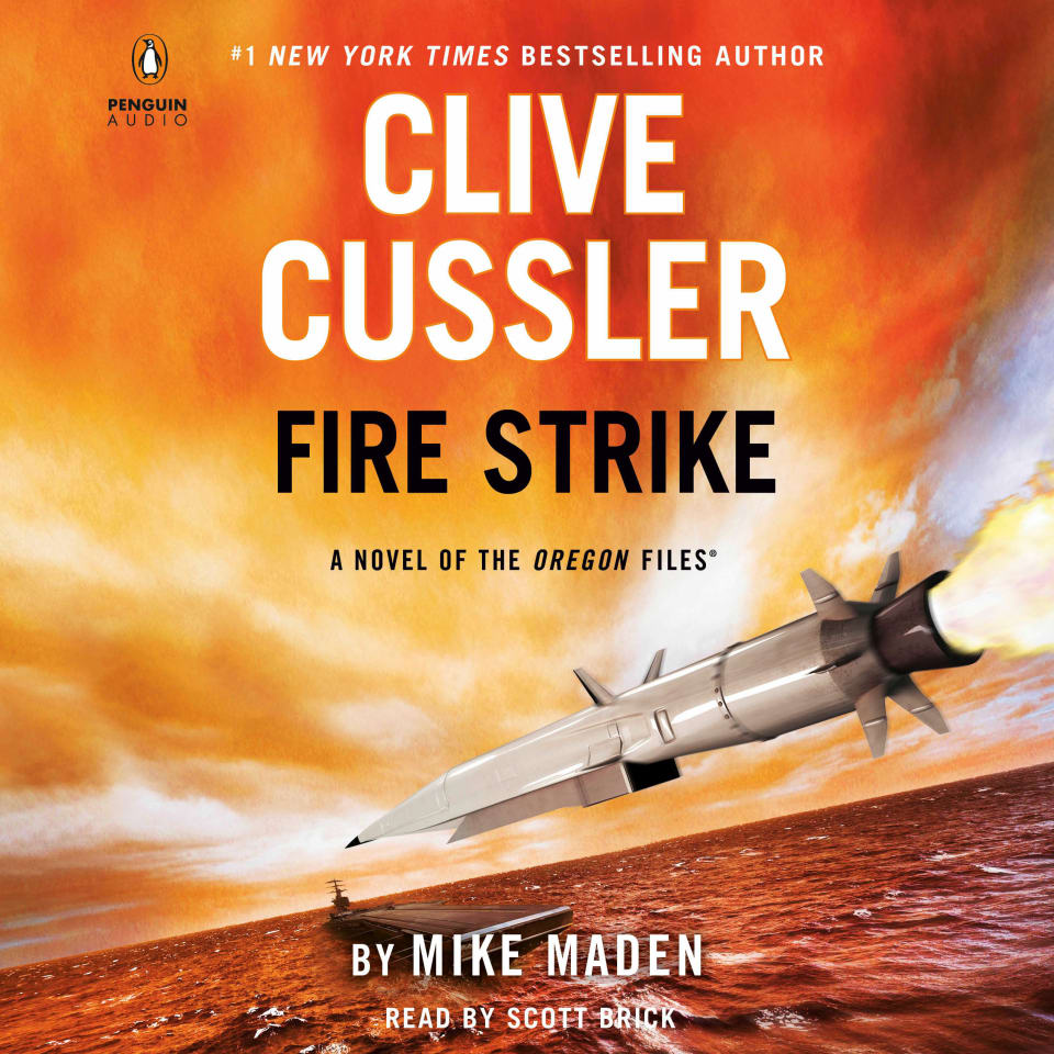 Clive Cussler Fire Strike by Mike Maden - Audiobook
