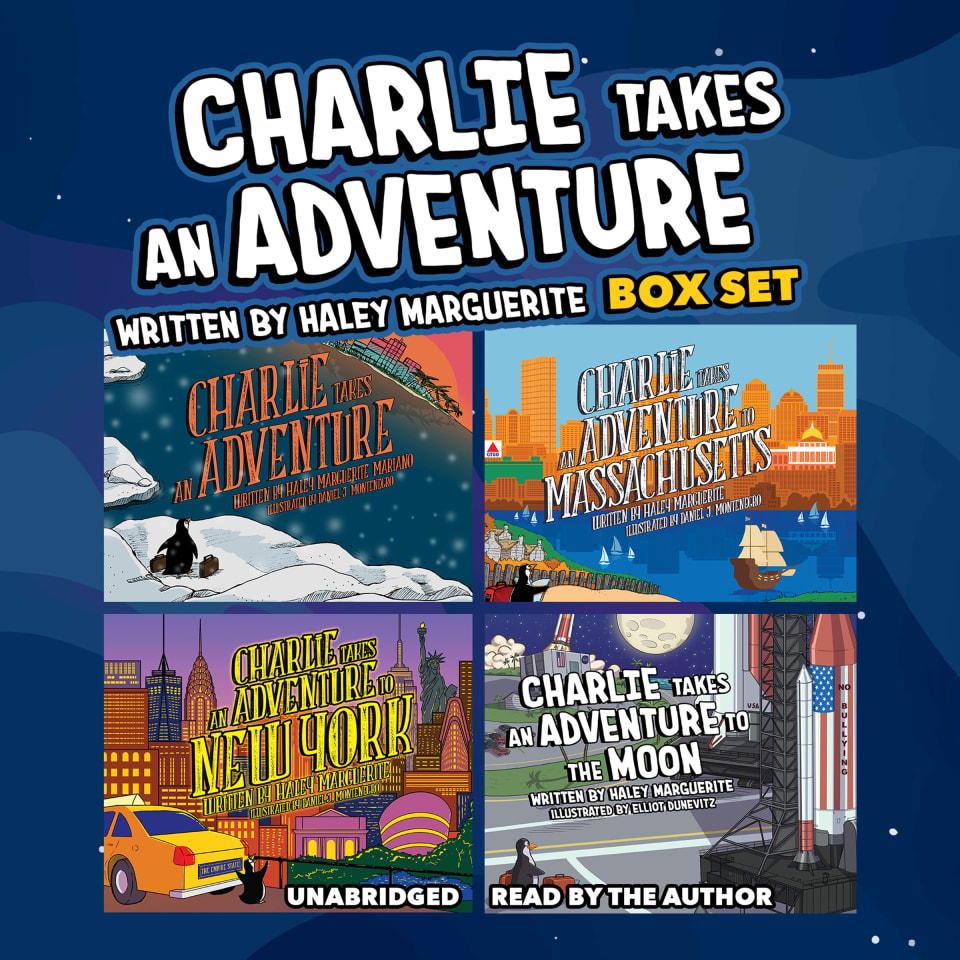 Charlie Takes an Adventure Boxed Set by Haley Marguerite - Audiobook
