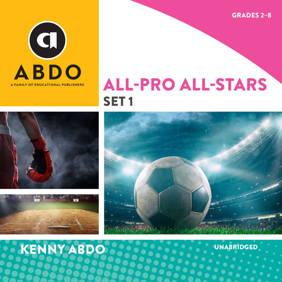 All-Pro All-Stars, Set 1 by Kenny Abdo - Audiobook