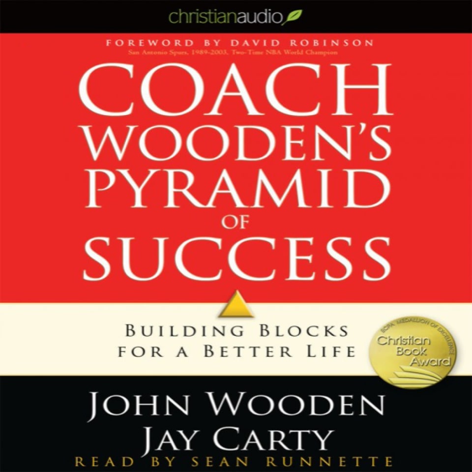 Coach Wooden's Pyramid of Success by Jay Carty & John Wooden - Audiobook