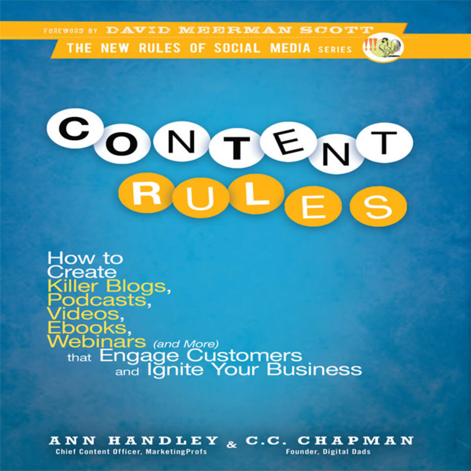 Content Rules by Ann Hadley & C.C. Chapman - Audiobook