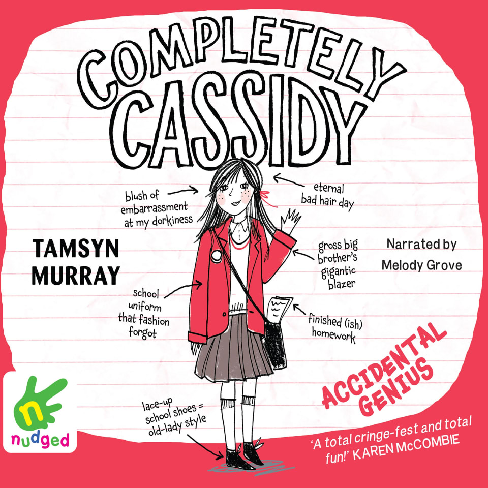Completely Cassidy: Accidental Genius by Tamsyn Murray - Audiobook