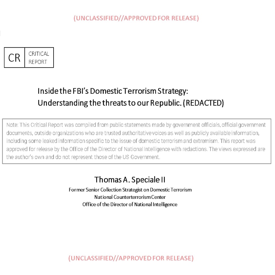 Inside the FBI’s Domestic Terrorism Strategy by Thomas Speciale - Audiobook