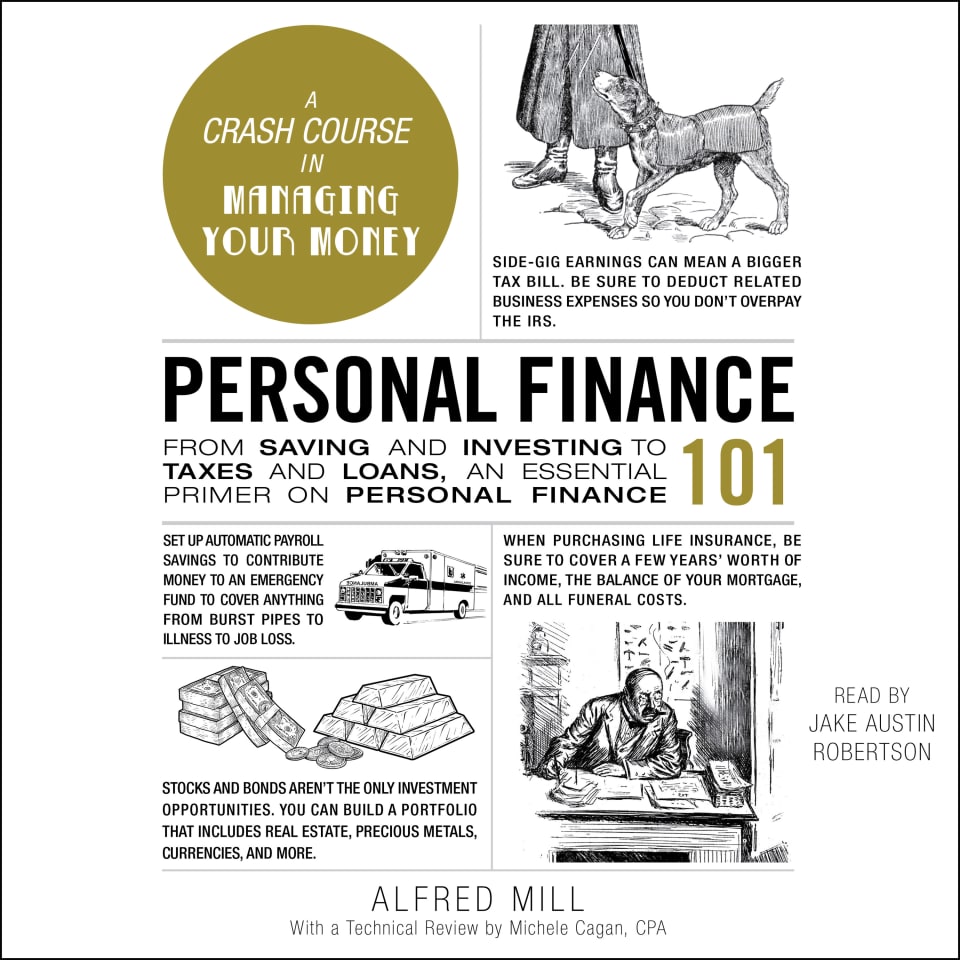 Personal Finance 101 By Alfred Mill Michele Cagan Audiobook