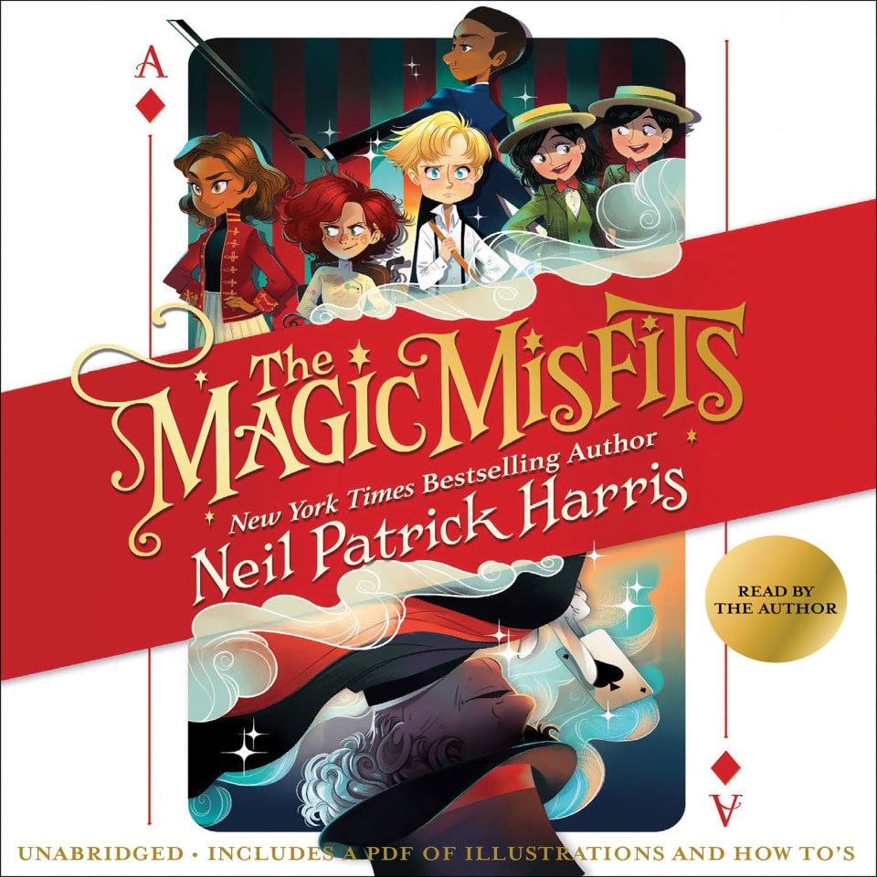 The Magic Misfits by Lissy Marlin & Neil Patrick Harris - Audiobook