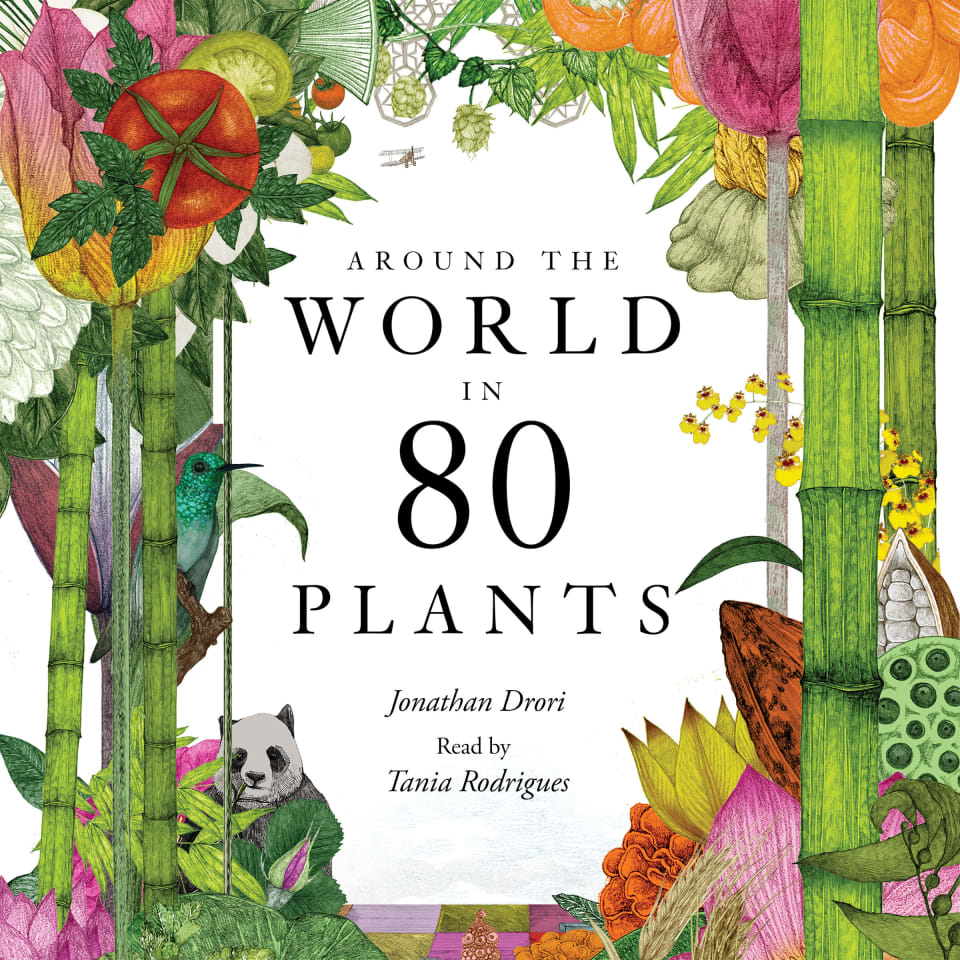 Around the World in 80 Plants by Jonathan Drori & Lucille Clerc - Audiobook