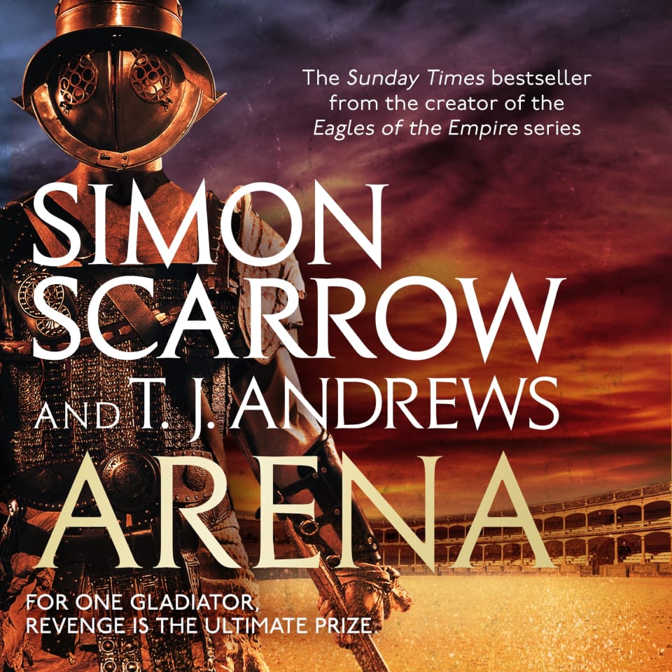 Arena by Simon Scarrow & T. J. Andrews - Audiobook