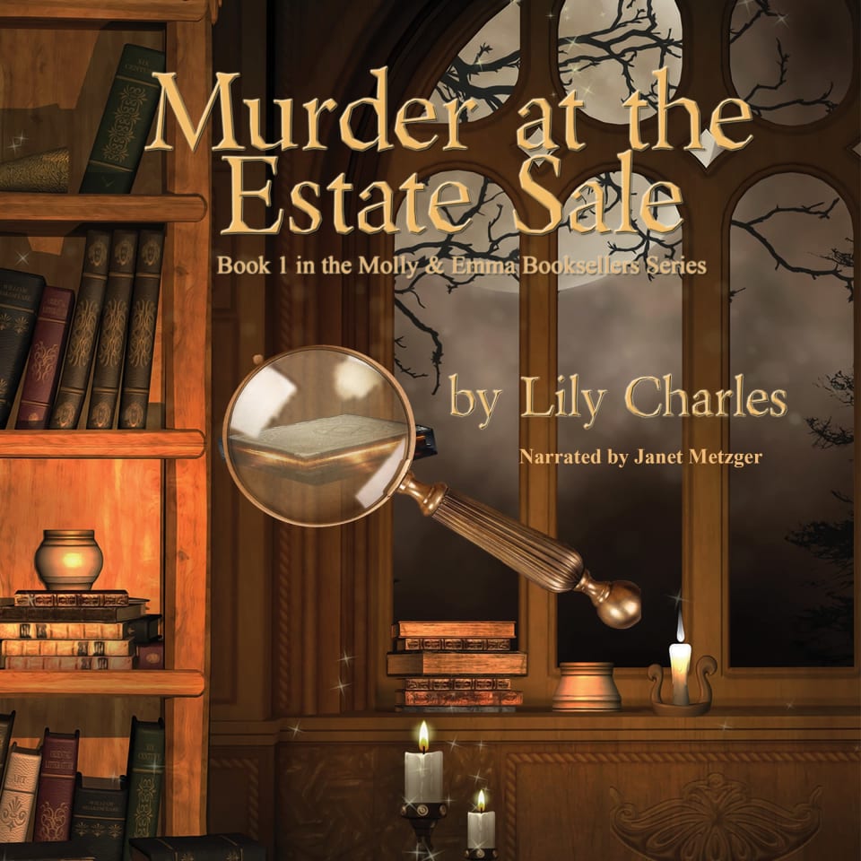 Murder at the Estate Sale by Lily Charles - Audiobook