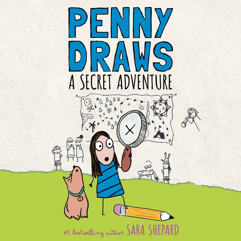 Penny Draws a Secret Adventure by Sara Shepard - Audiobook