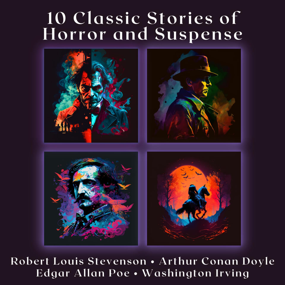 10 Classic Stories of Horror and Suspense by Collected Authors - Audiobook