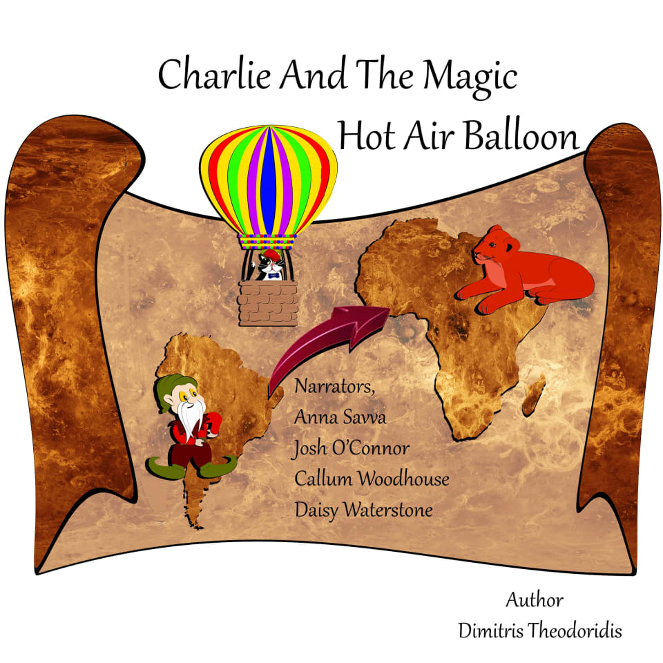 Charlie And The Magic Hot Air Balloon by Dimitris Theodoridis - Audiobook