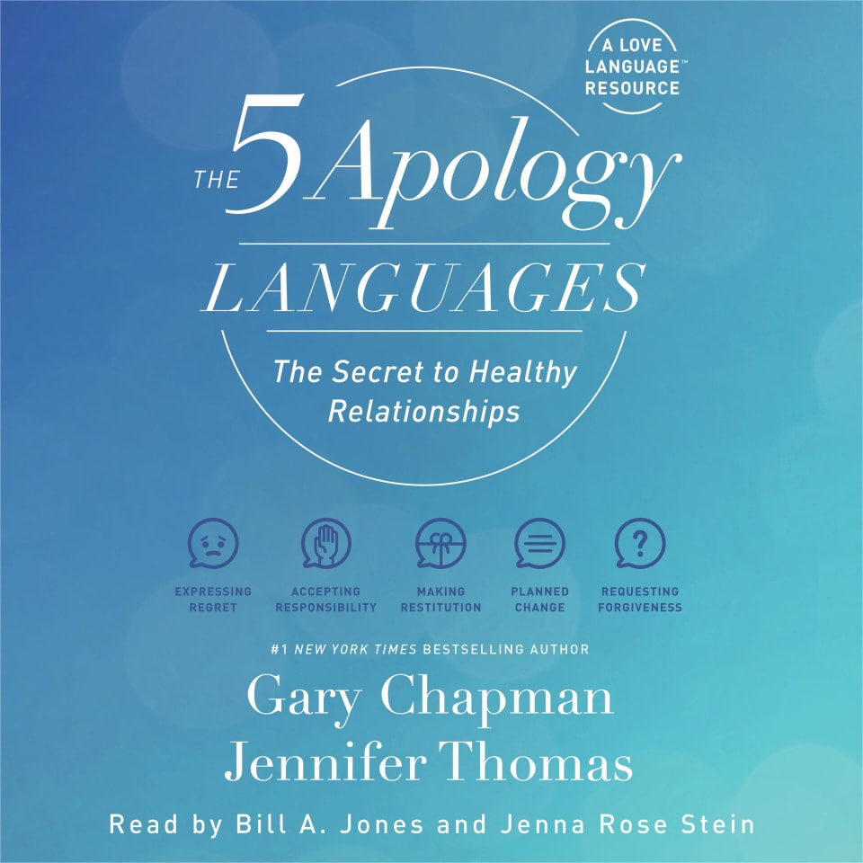 The 5 Apology Languages by Gary Chapman & Jennifer Thomas - Audiobook