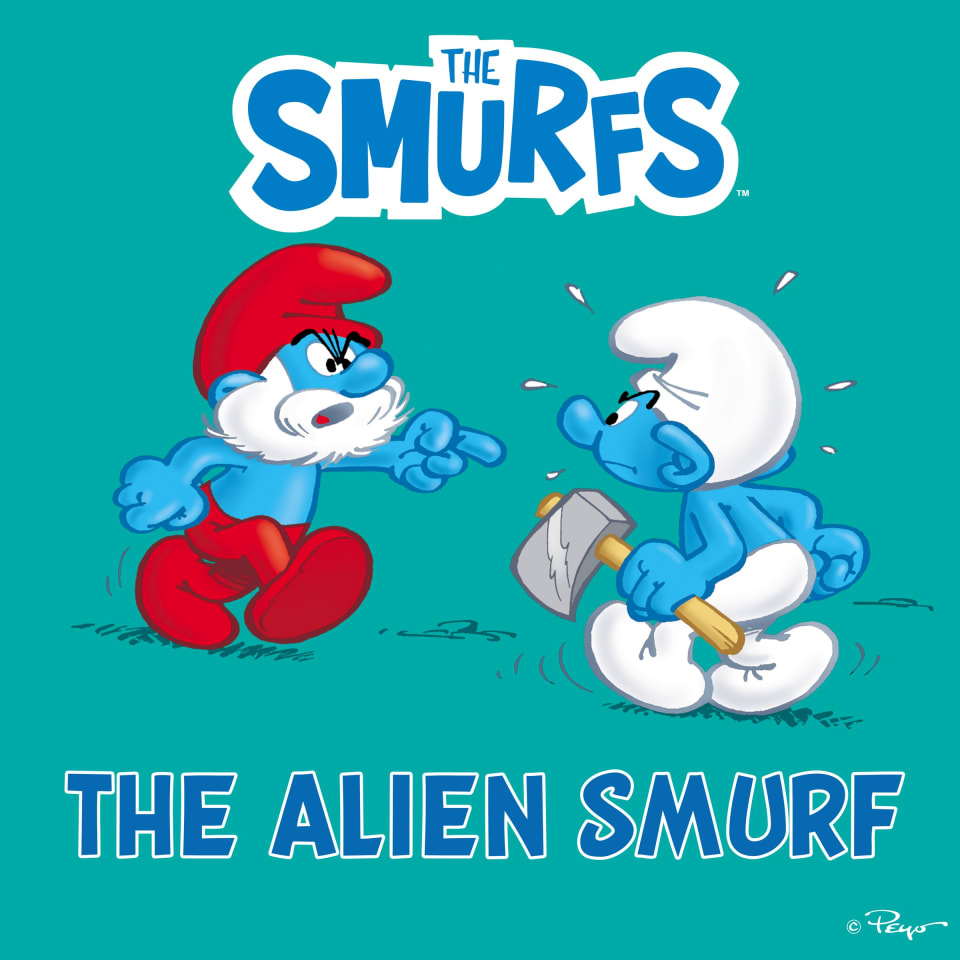 The Alien Smurf by Peyo - Audiobook