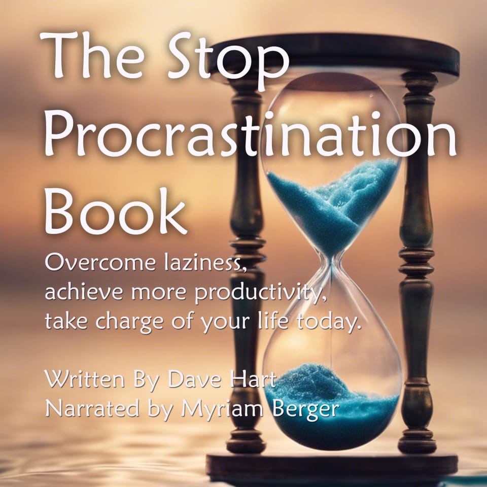 THE STOP PROCRASTINATION BOOK by Dave Hart - Audiobook