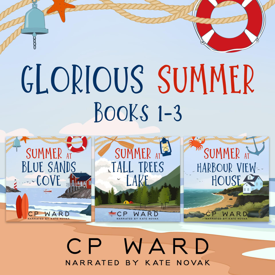 The Glorious Summer Series Books 1-3 Boxed Set by CP Ward - Audiobook