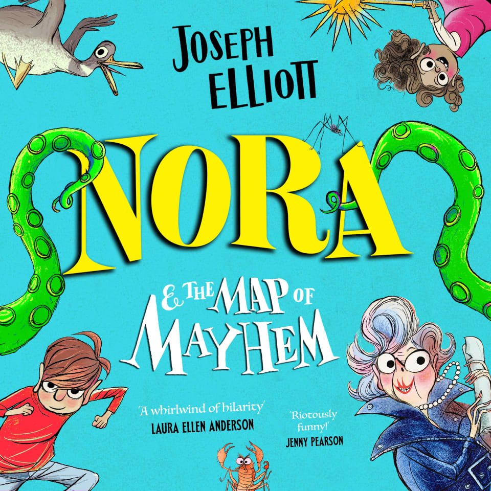 Nora and the Map of Mayhem by Joseph Elliott - Audiobook