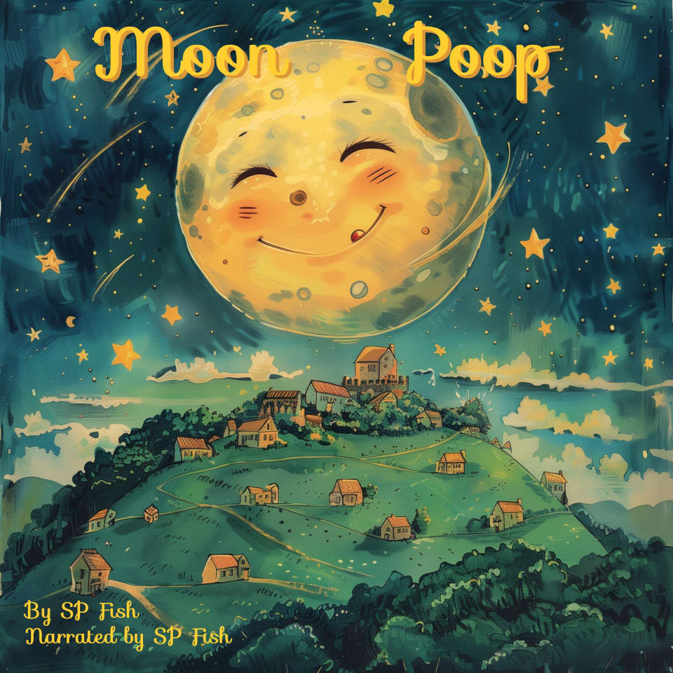 Moon Poop by SP Fish - Audiobook