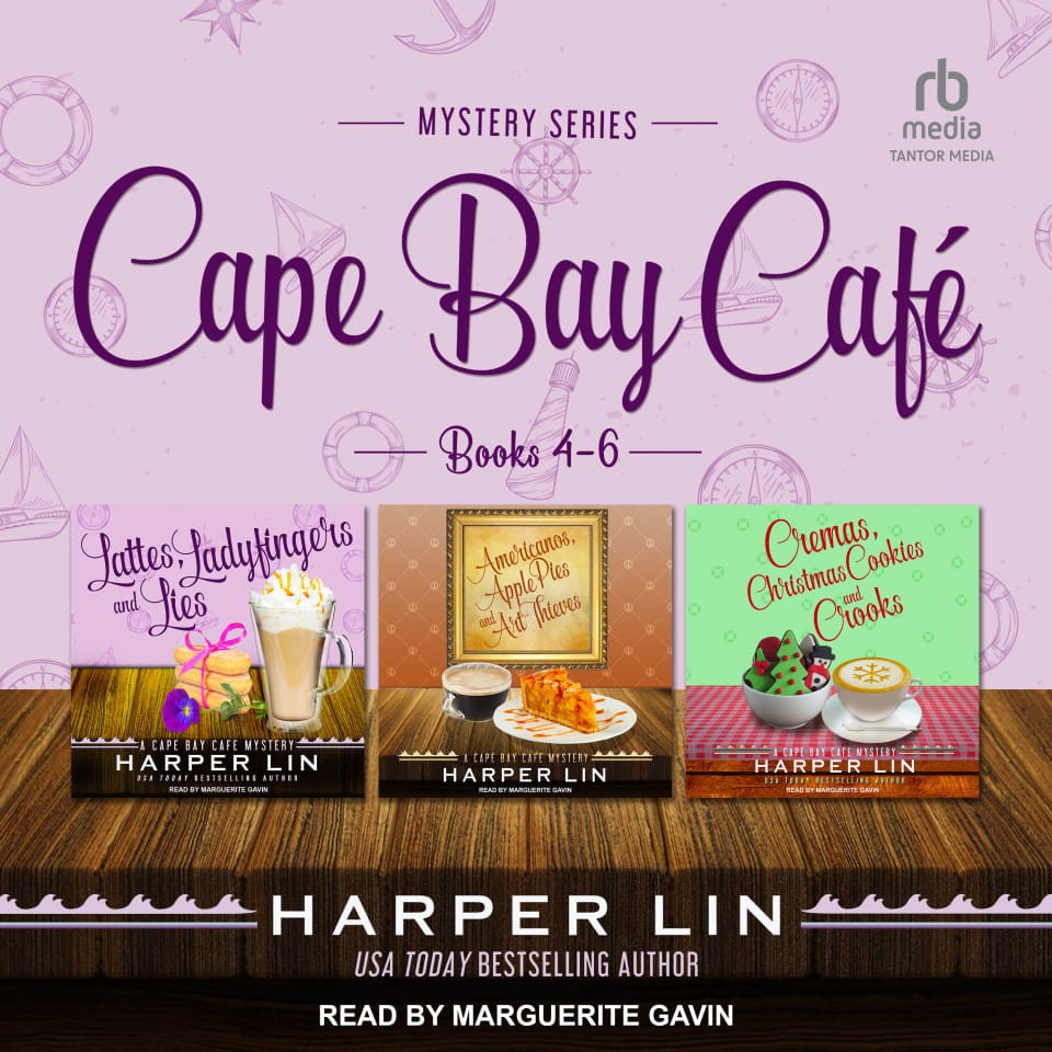 Cape Bay Café Mystery Series by Harper Lin - Audiobook