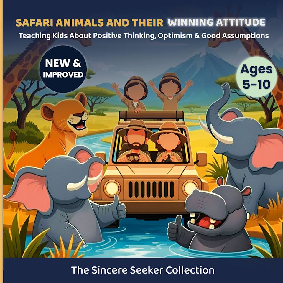 Safari Animals and their Winning Attitudes by The Sincere Seeker Kids Collection - Audiobook