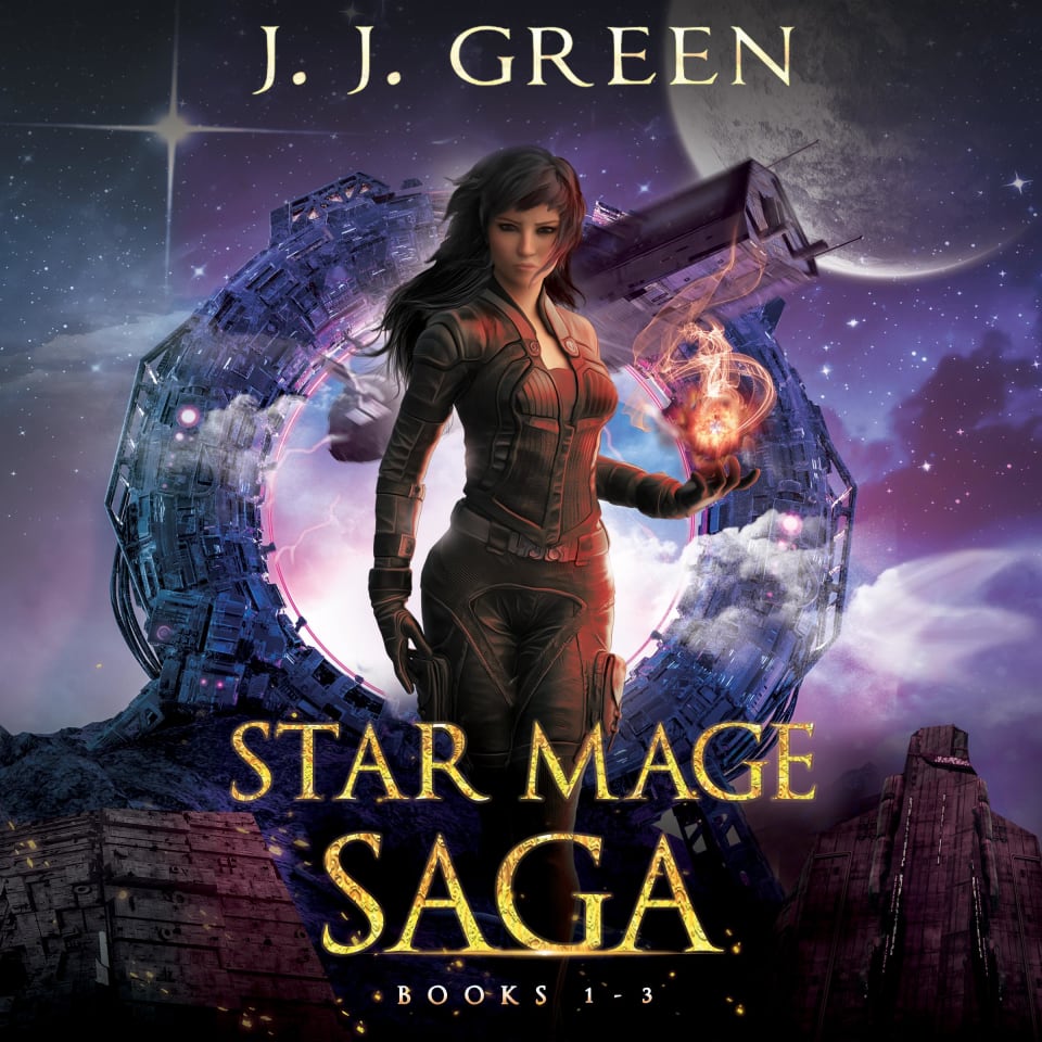 Star Mage Saga Books 1 - 3 by J.J. Green - Audiobook