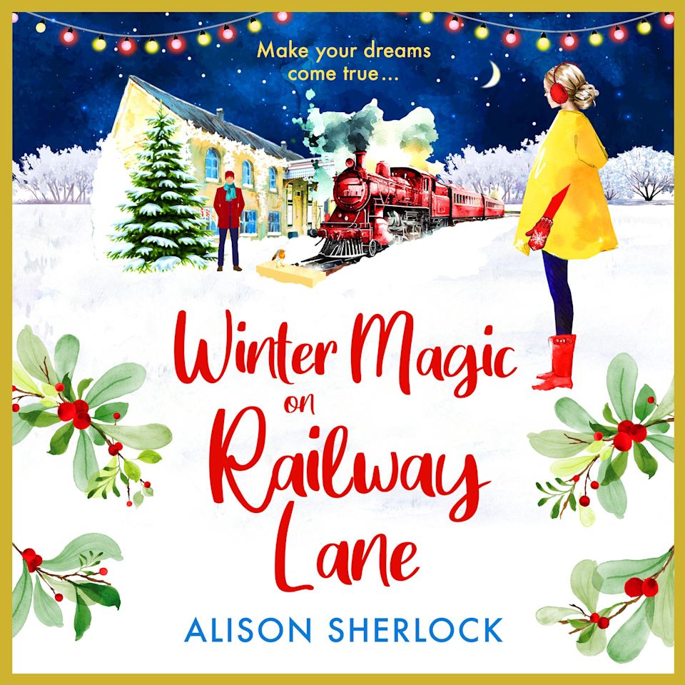 Winter Magic on Railway Lane by Alison Sherlock - Audiobook