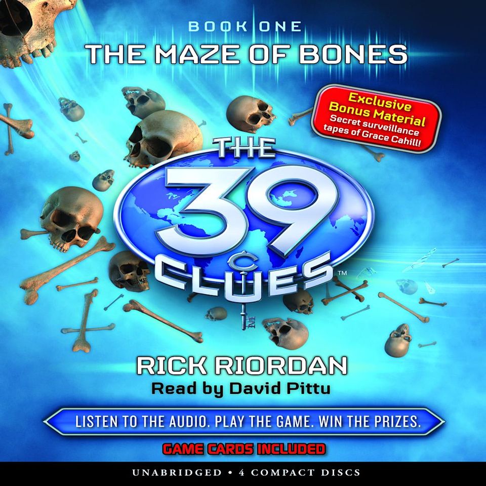 The Maze of Bones (The 39 Clues, Book 1) by Rick Riordan - Audiobook
