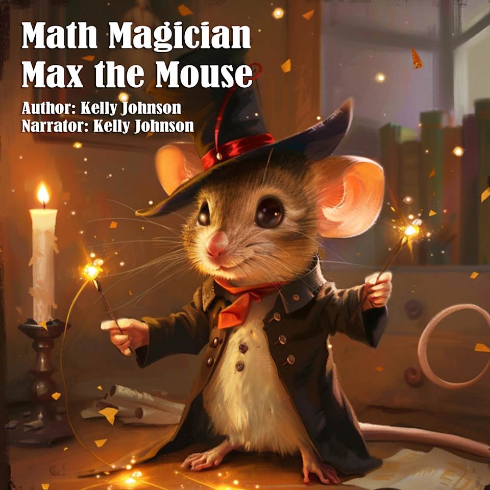 Math Magician Max the Mouse by Kelly Johnson - Audiobook