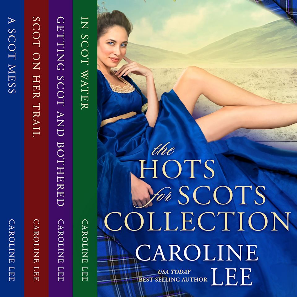 The Hots for Scots Books 1-4 Collection by Caroline Lee - Audiobook