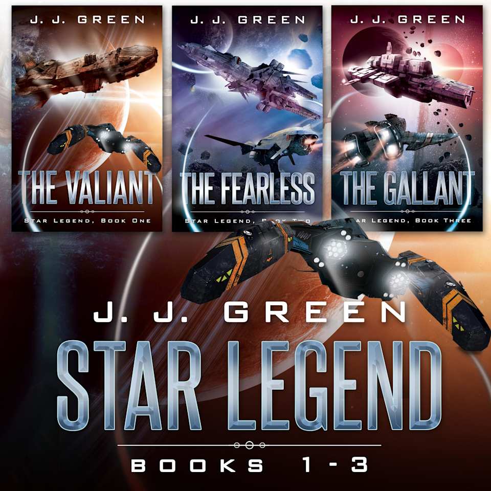 Star Legend Books 1 - 3 by J.J. Green - Audiobook
