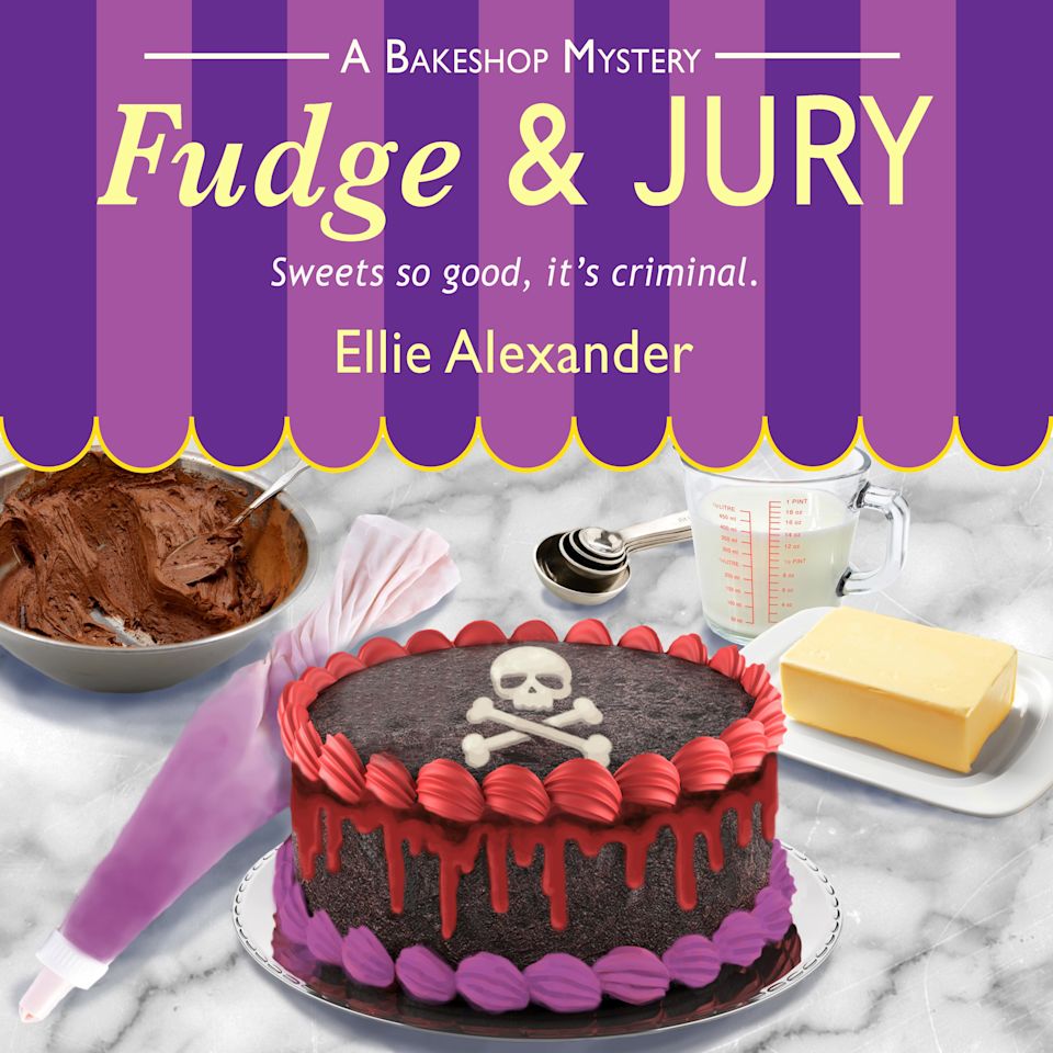 Fudge and Jury by Ellie Alexander - Audiobook