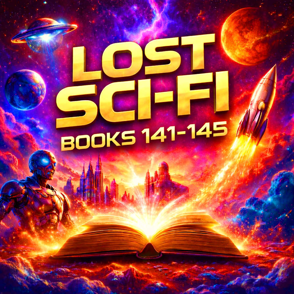 Lost Sci-Fi Books 141 thru 145 by Collected Authors - Audiobook (No ...
