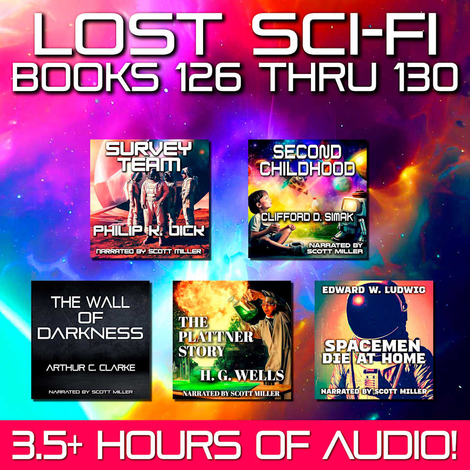 Lost Sci-Fi Books 126 thru 130 by Collected Authors - Audiobook (No ...
