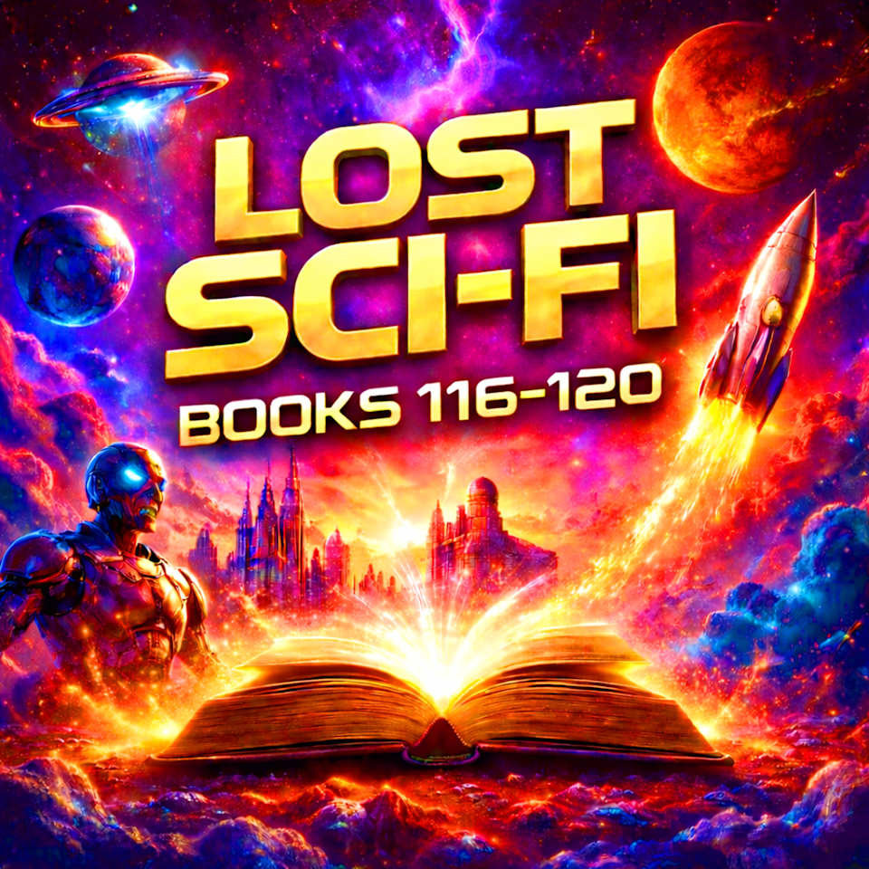 Lost Sci-Fi Books 116 thru 120 by Collected Authors - Audiobook (No ...