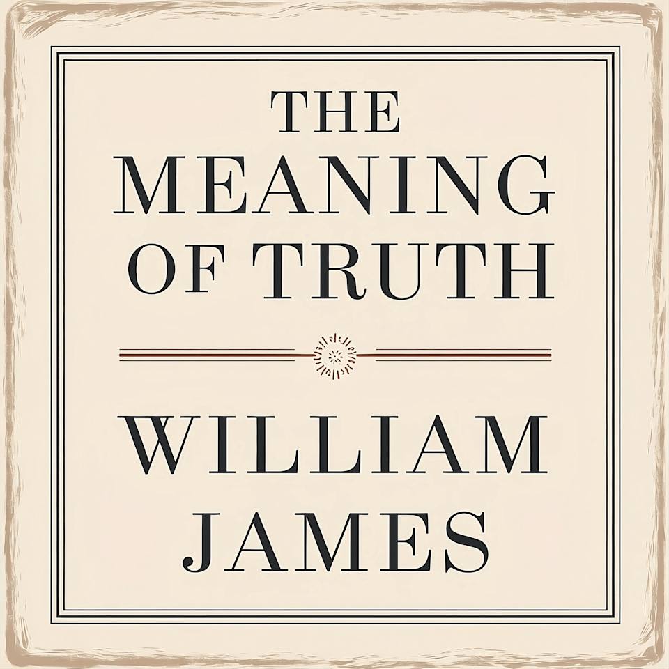The Meaning of Truth by William James - Audiobook
