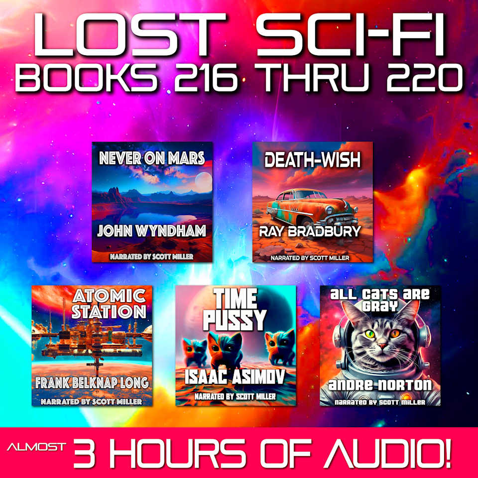 Lost Sci-Fi Books 216 thru 220 - Five Vintage Sci-Fi Short Stories from ...
