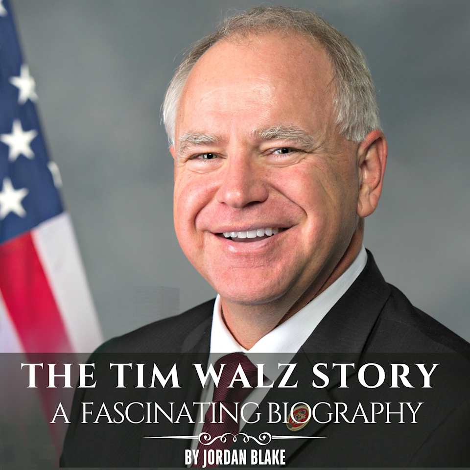 The Tim Walz Story: A Fascinating Biography by Jordan Blake - Audiobook