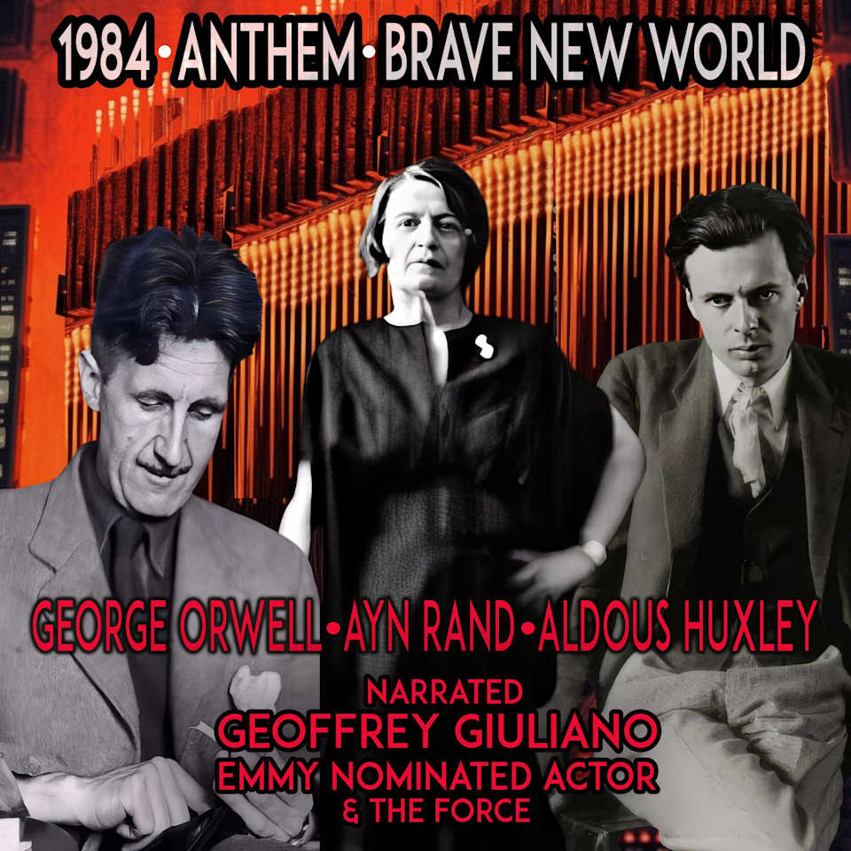 1984 Anthem Brave New World by Collected Authors - Audiobook