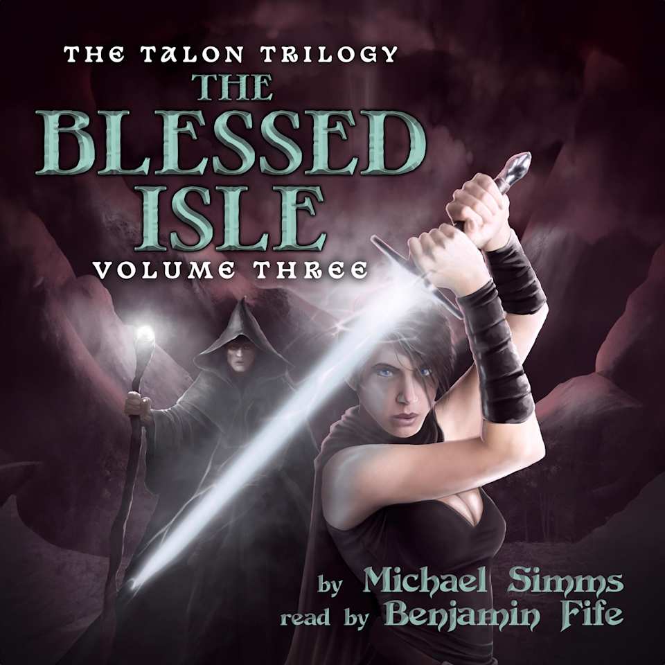 The Blessed Isle by Michael Simms - Audiobook