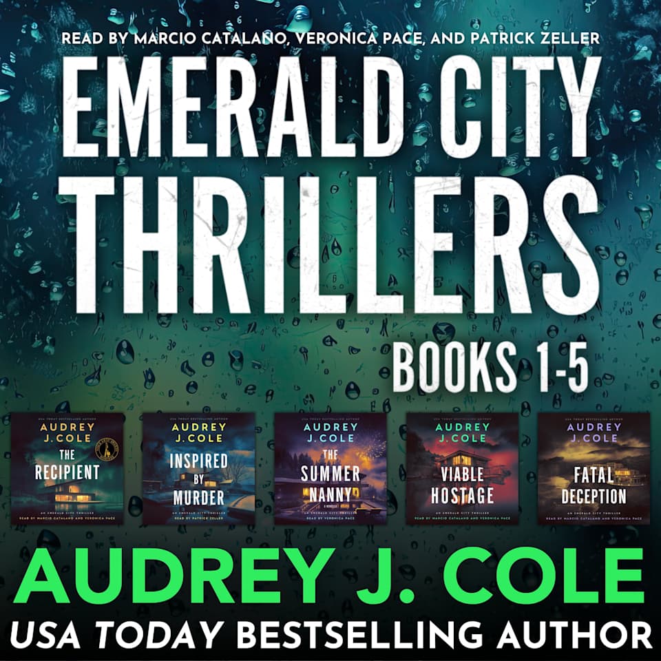 Emerald City Thrillers: Books 1-5 by Audrey J. Cole - Audiobook