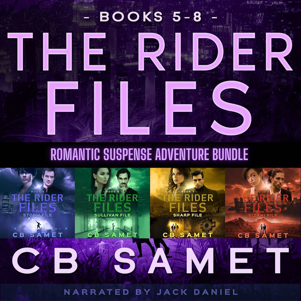 The Rider Files Omnibus #2, Books 5-8 by CB Samet - Audiobook