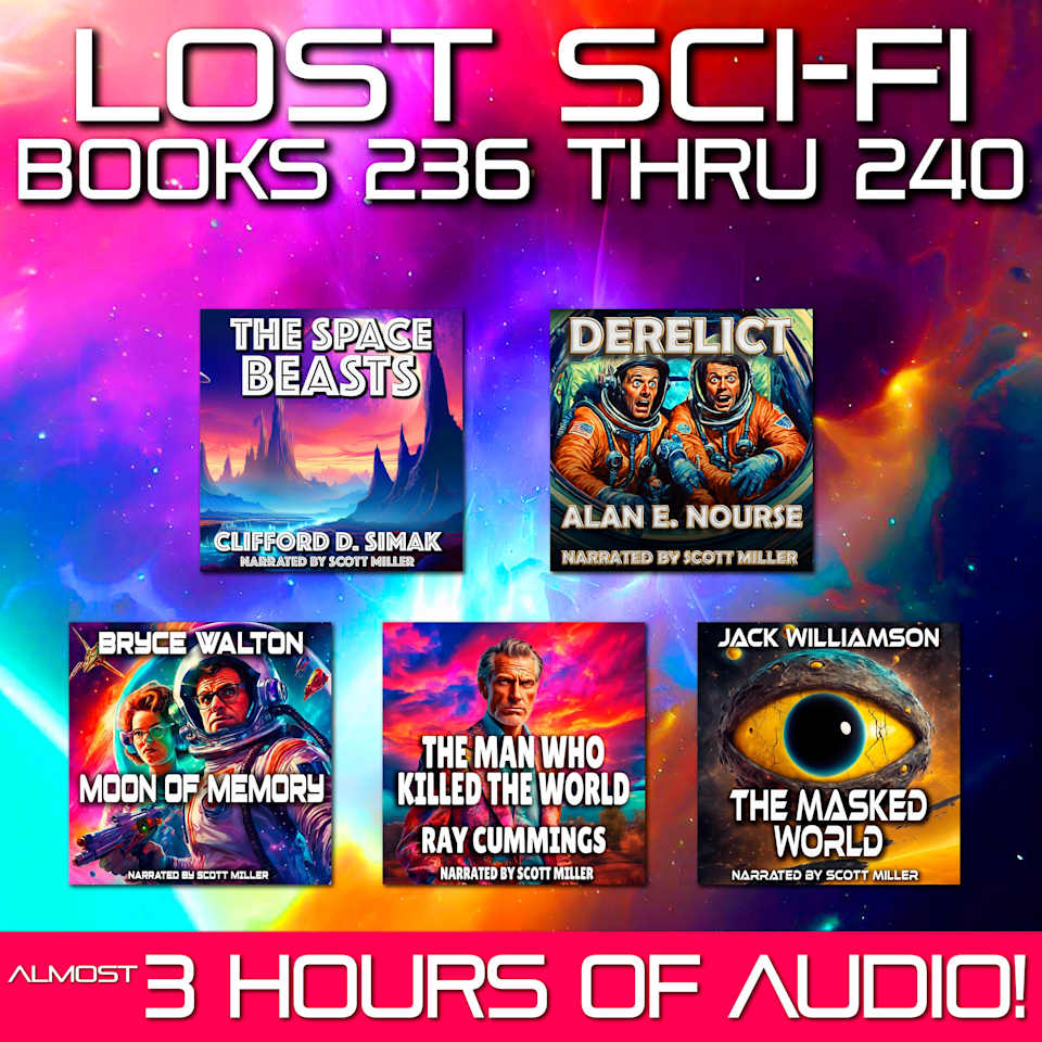 Lost Sci-Fi Books 236 thru 240 - Five Vintage Sci-Fi Short Stories from ...