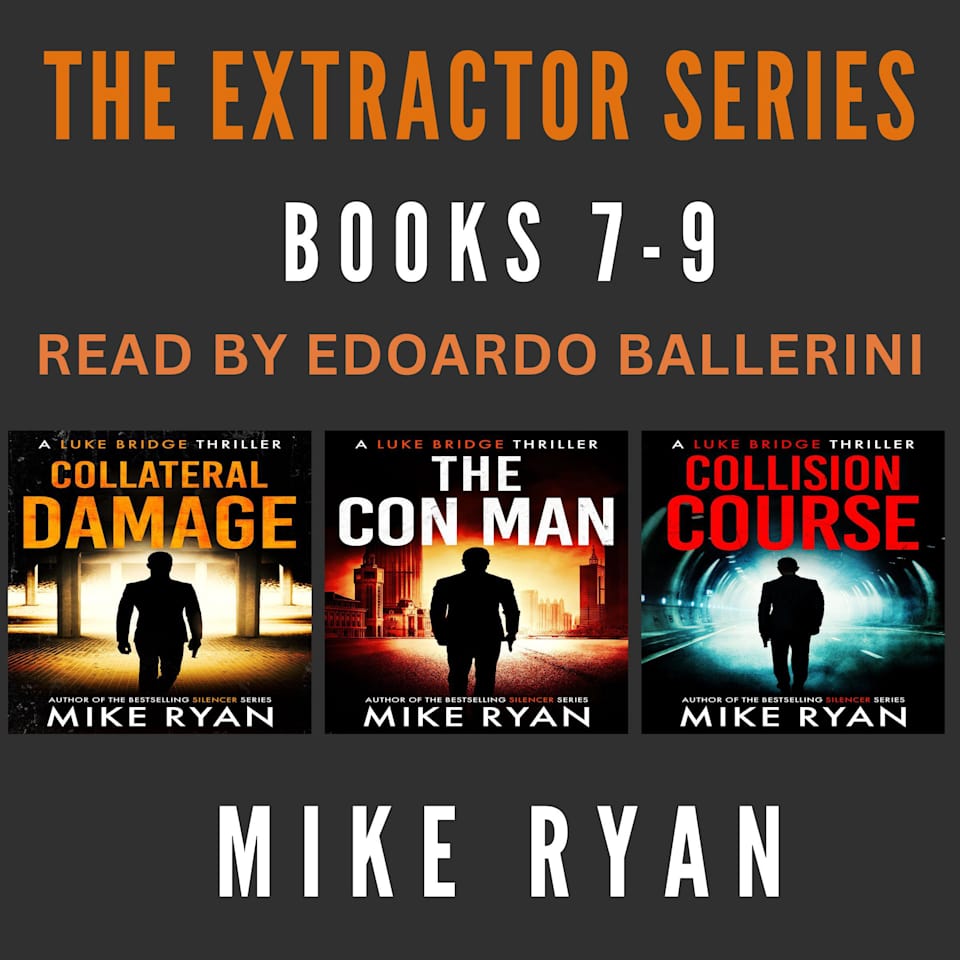 The Extractor Series Books 7-9 by Mike Ryan - Audiobook (No Subscription)
