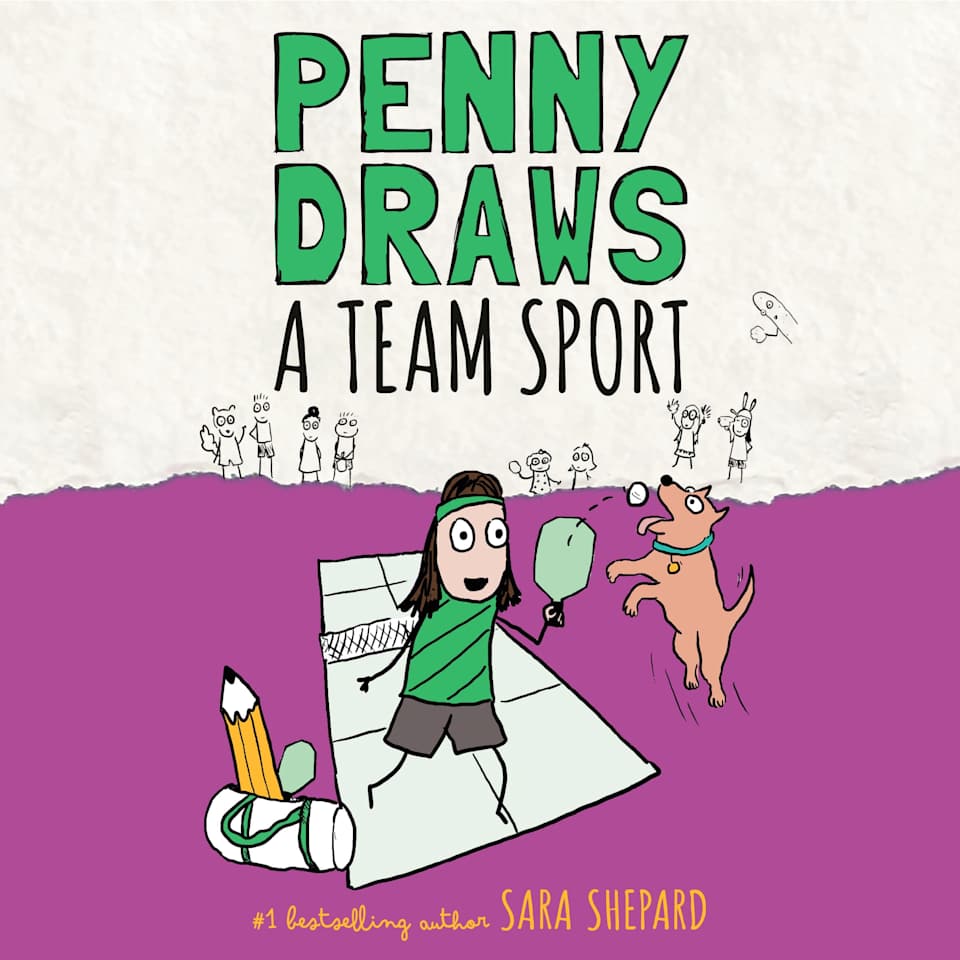 Penny Draws a Team Sport by Sara Shepard - Audiobook